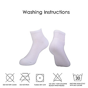 JOYNÉE Ankle Socks Women Low Cut Athletic Running with Cushion for Sports and Casual Use 6-Pairs Pack