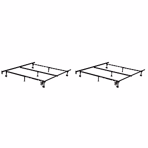 KB Designs – 7 Leg Adjustable Metal Bed Frame with Center Support Legs, Queen/Full/Full XL/Twin/Twin XL Beds & 7 Leg Heavy Duty Metal Queen Size Bed Frame with Center Support Legs