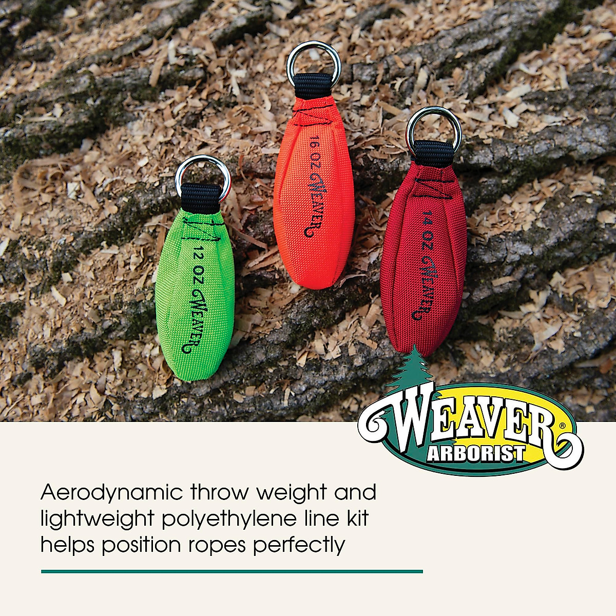 Weaver Leather Arborist Throw Weight and Line Kit, Red, 16 oz
