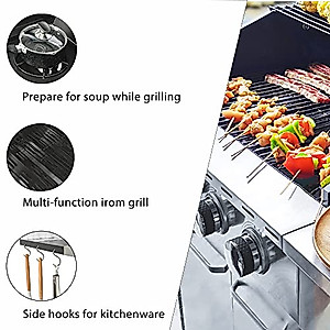 Outdoor Propane Gas Grill 3-Burner with Side Burner,Cabinet Grill for BBQ,Stainless Steel