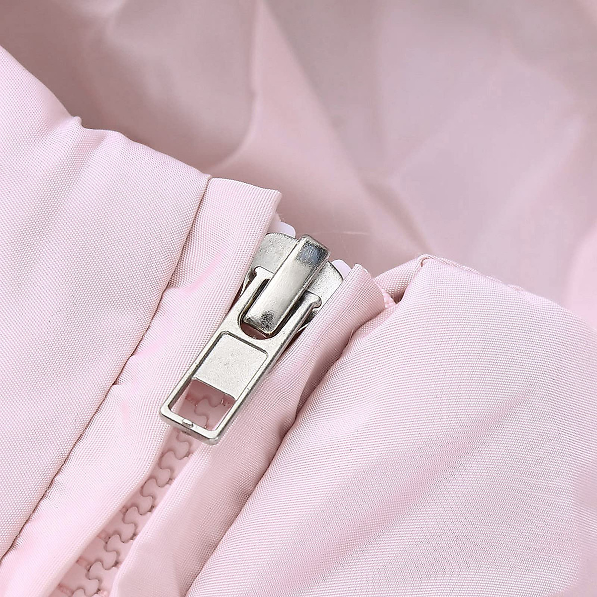 Outerwear Romper Coat Warm Infant Baby Jacket Snowsuit Girls Hooded Jumpsuit Girls Boys Snow for Kids (Pink, 0-3 Months)