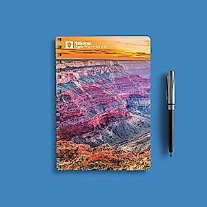 2023 National Park Foundation Planner: 12-Month Weekly Engagement Nature Calendar with Stickers (Thru December 2023)