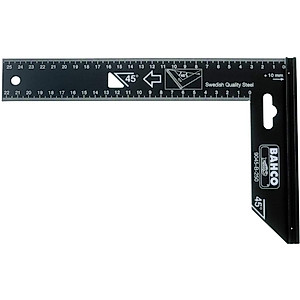 Bahco 9045B400 Square, Black, 400mm