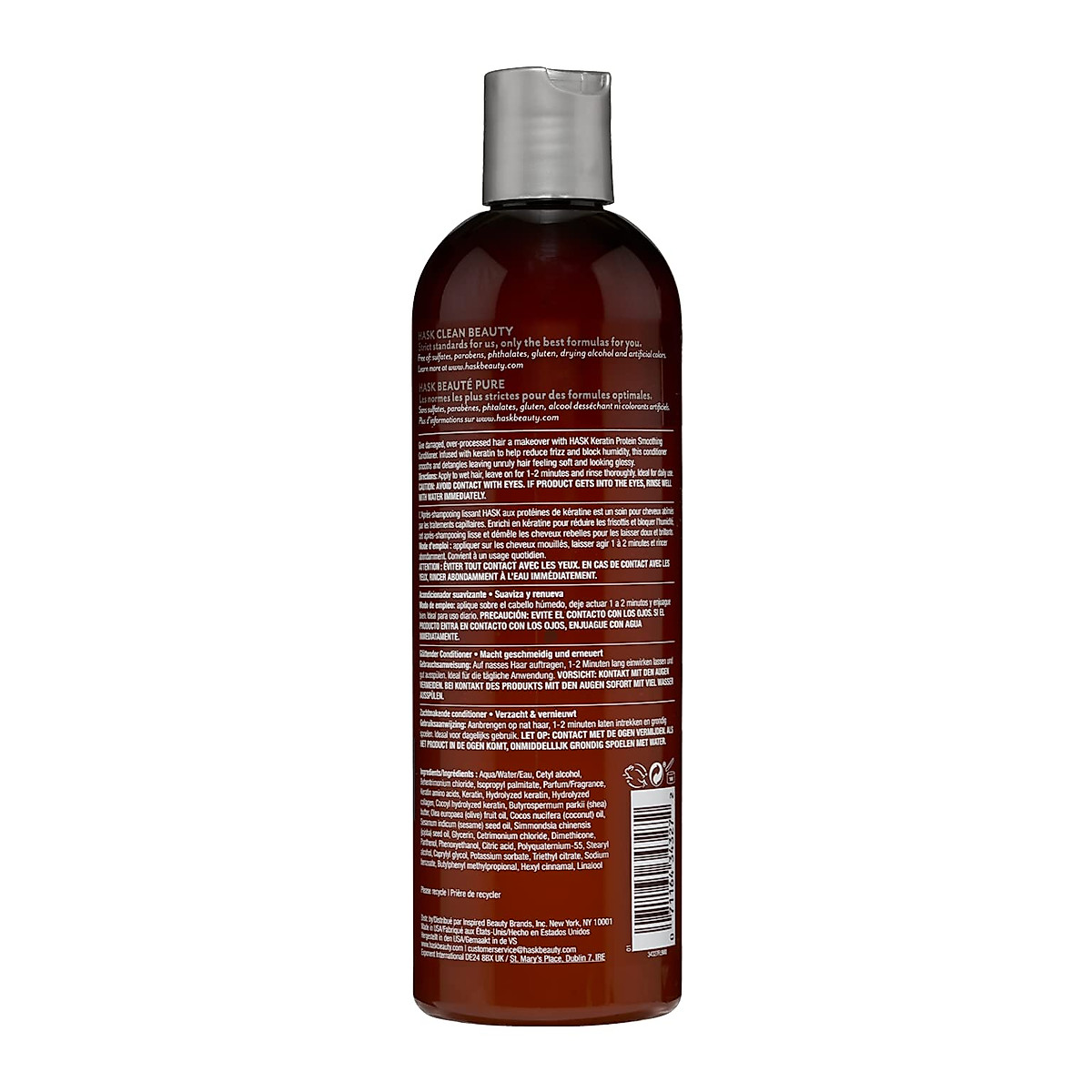 Hask Keratin Protein Smoothing Conditioner 12 oz