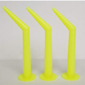 Albion Engineering Company 935-1(3 Pack) Angle Shot Green Plastic Nozzle for 1/10 Gallon Cartridges, Pack of 3