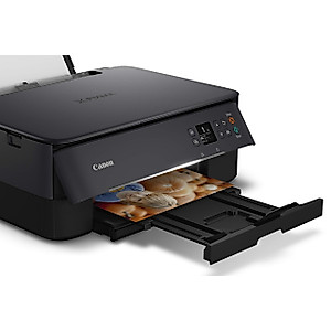 Canon TS5320 All in One Wireless Printer, Scanner, Copier with AirPrint, Black, Amazon Dash Replenishment Ready