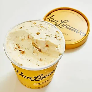 Van Leeuwen Premium Honeycomb French Ice Cream, 14 oz (Frozen)
