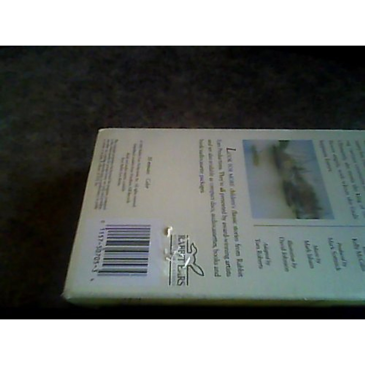 1989 Rabbit Ears Productions, Inc. Kelly Mcgillis Read Thumbelina Vhs Tape#h0705 Blister Box Package W/illustration By David Johnson, Written By Hans Christian Anderson, & Music By Mark Isham (Factory Sealed Version, Vhs Tape, 30 Minutes, Color, 1989)