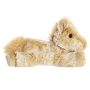 Aurora® Adorable Mini Flopsie™ Caramel Horse™ Stuffed Animal - Playful Ease - Timeless Companions - Brown 8 Inches