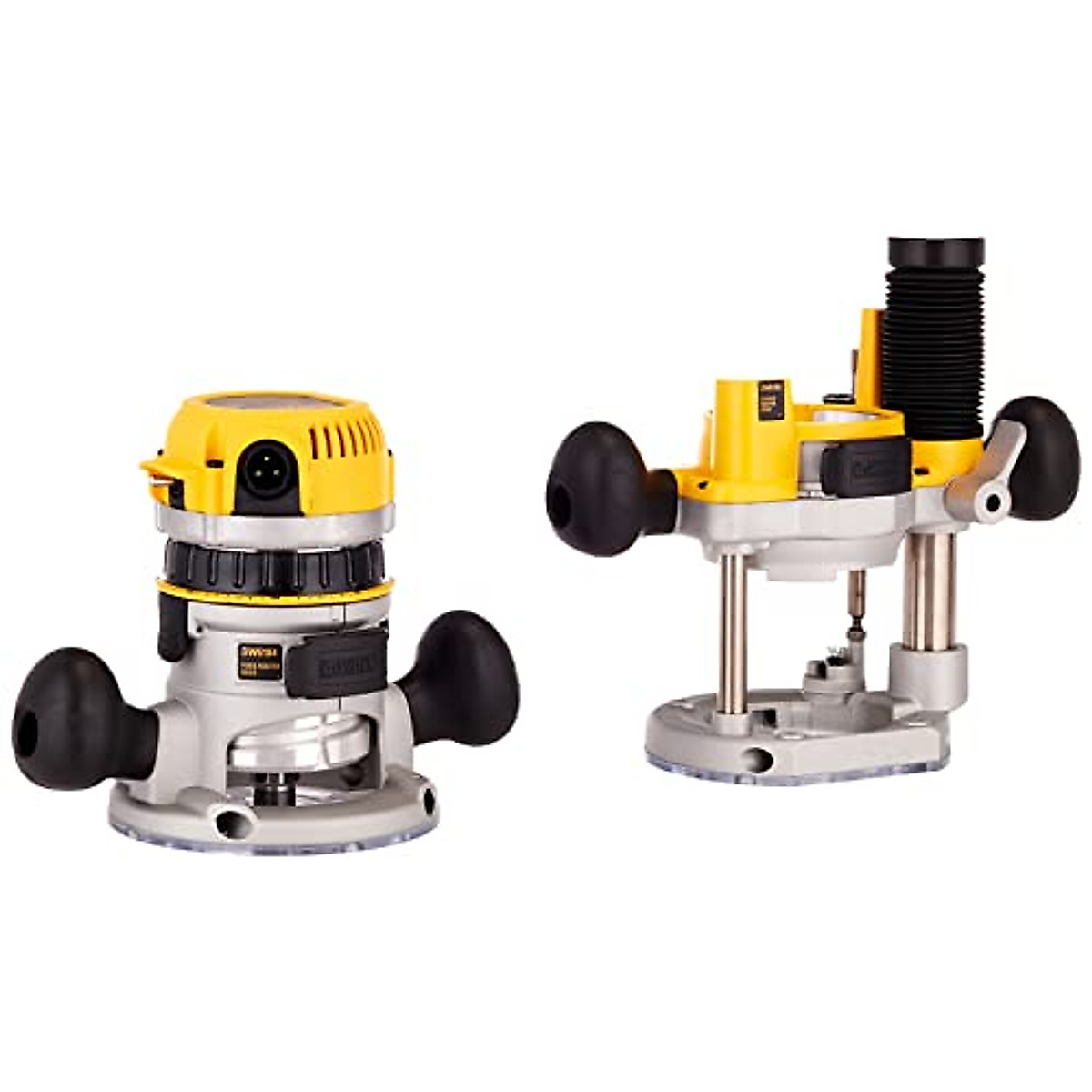DEWALT Router, Fixed/Plunge Base Combo Kit, 11-Amp, 1-3/4 HP, (DW616PK)