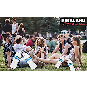 Kirkland Water 33.8 Fl Oz Alkaline Premium Drinking Water, (6 pack)