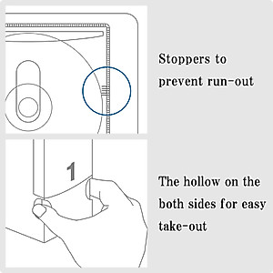 ELECOM Non-Woven Fabric Media File and Clear Case for CD, DVD, and Blu-ray 72 Disks Storing/Blue/CCD-FB72BU
