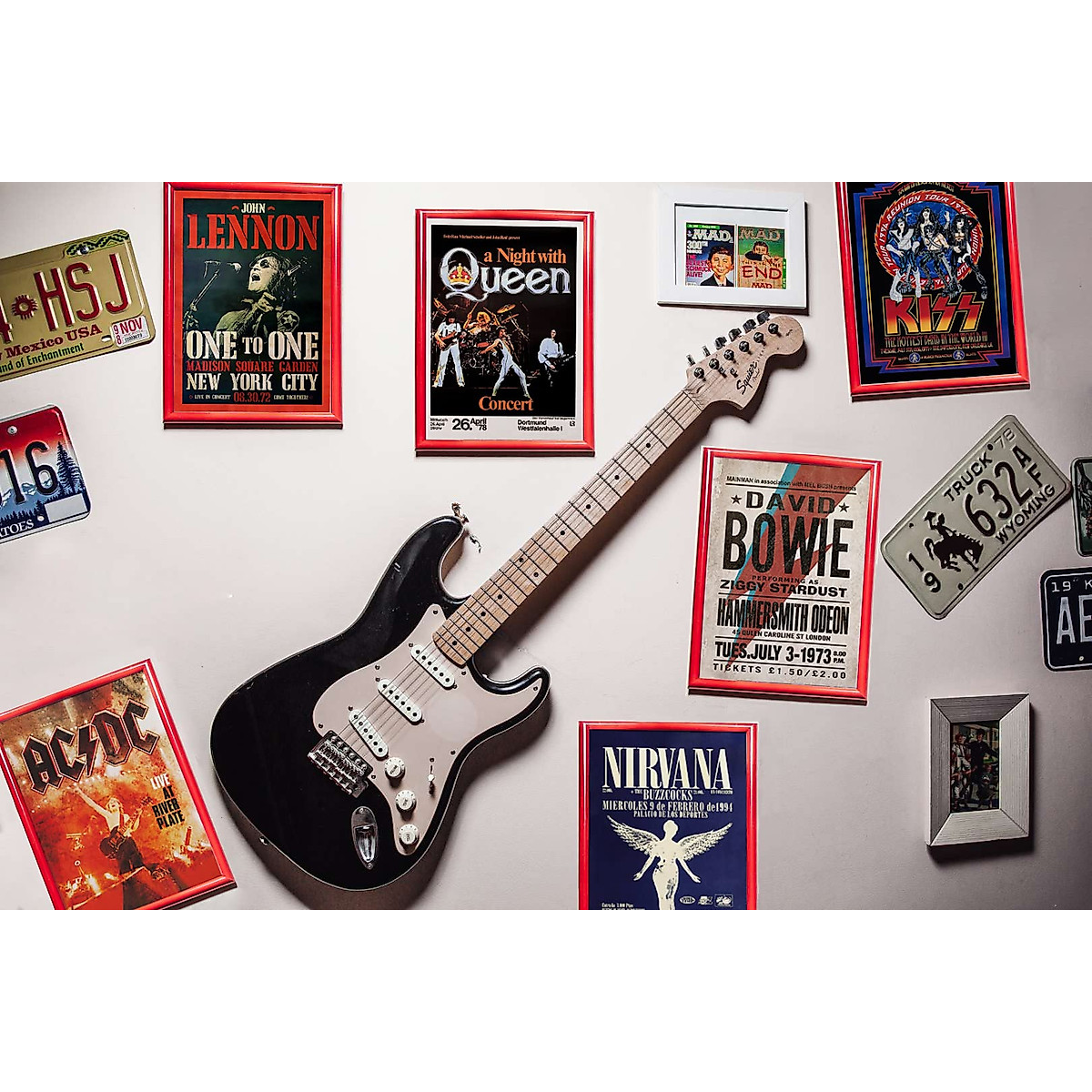 Riviera Vintage Rock Band Posters for Retro Decor