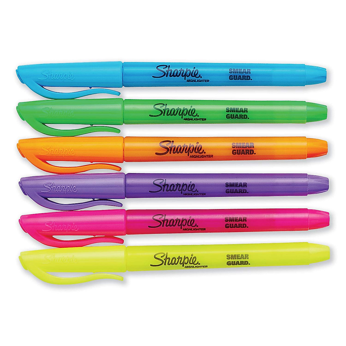 SHARPIE Pocket Style Highlighters, Chisel Tip, Assorted Colors, 24 Count