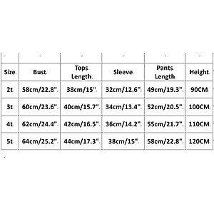 Kids Clothes Set for 2-5 Years Old,Kids Toddler Baby Girl Boy Autumn Winter Warm Striped Bear Tops+Pants Outfits (2-3 Years Old, Navy)