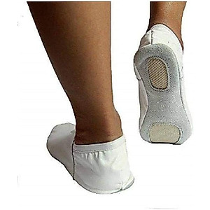 Rubber Sole Gymnastic Shoes Goat Leather Gymnastics Shoe USA (Adult 9) 25CM