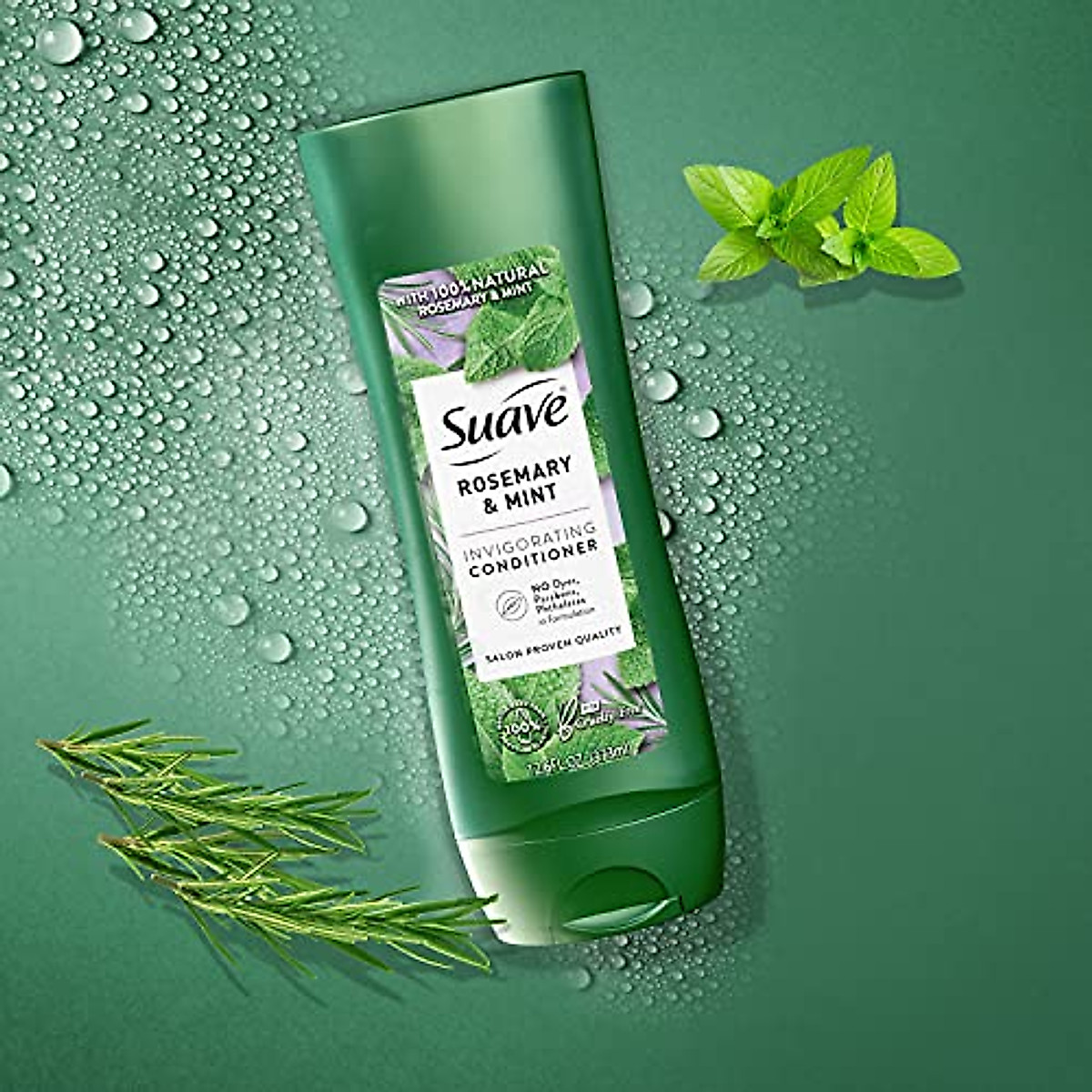Suave Conditioner Revitalizing Rosemary + Mint Paraben Free Hair 12.6 oz