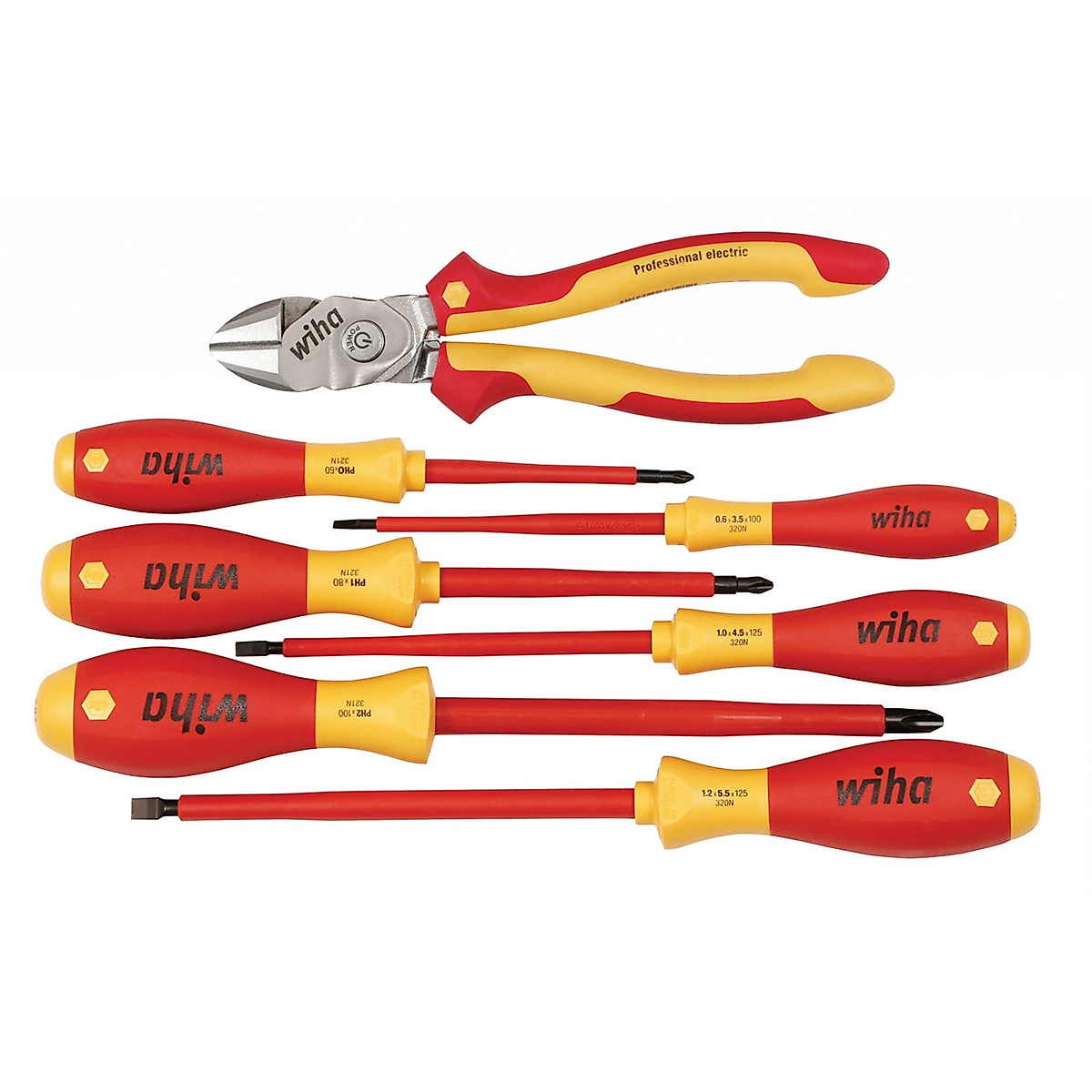 Insulated BiCut SuperCut & Screwdrivers Set, 7 Piece
