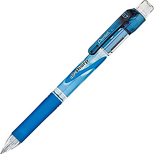 Pentel® e-Sharp™ Mechanical Pencil, 0.7 mm, 72% Recycled, Blue, Pack Of 12