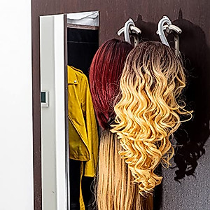 Swan Wig Hanger (Black)