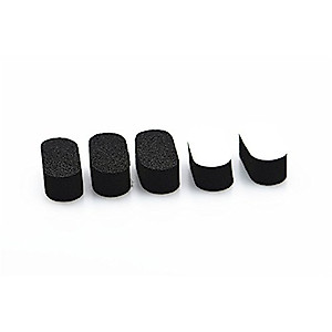 YunYiYi 2 Pairs Black Replacement Sponge Headband Head Band Foam Pads Cushions Repair Parts Compatible with Koss Porta Pro PP Headphones Headset