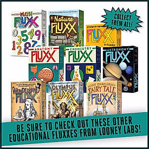 Looney Labs Anatomy Fluxx Card Game - Varied Gameplay and Doctor-Approved Learning