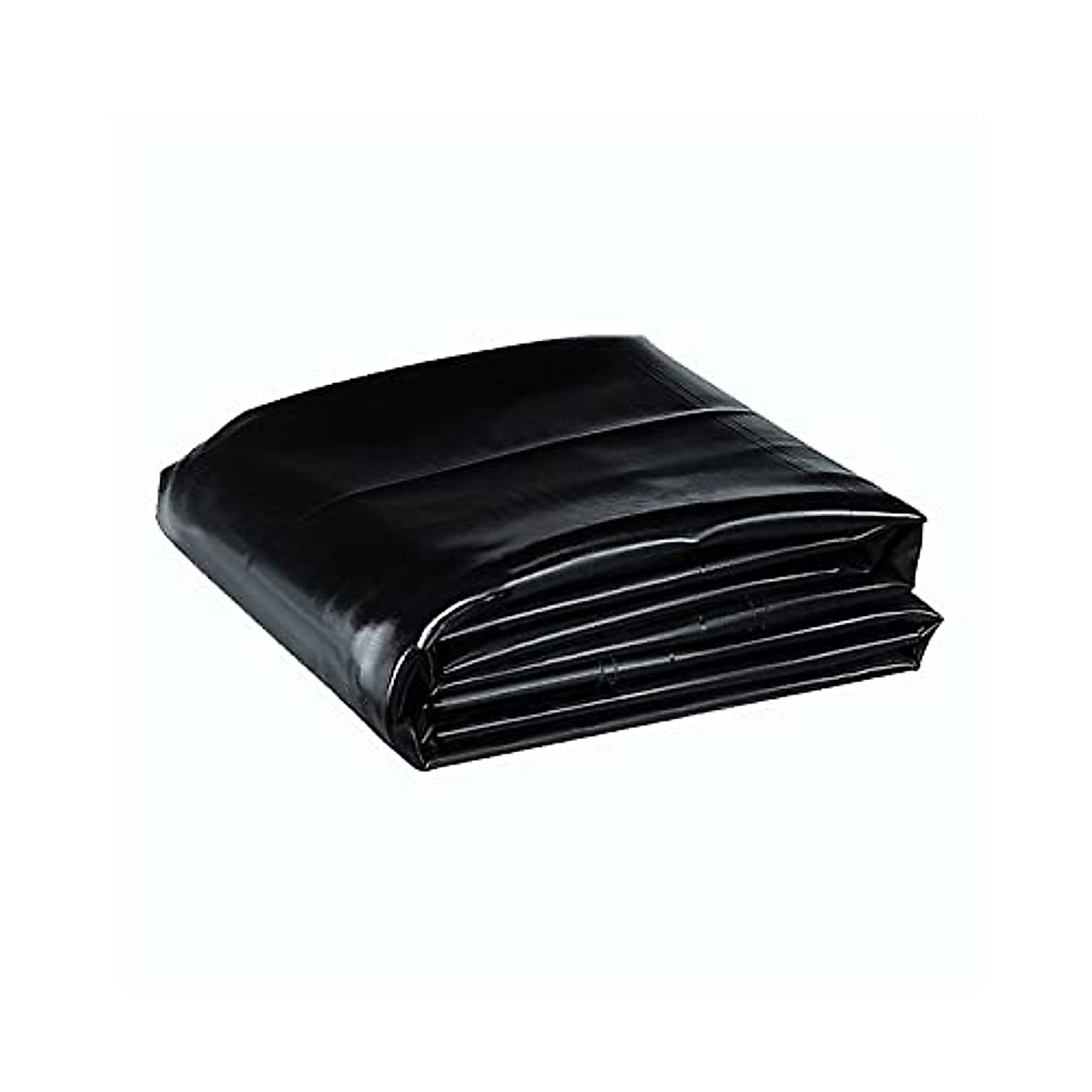 TECHTONGDA HDPE Pond Liner Black 20x20ft Flexible Water Garden Fish Pond Liner Elasticity