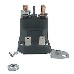Starter Solenoid for Riding Lawn Mower Tractor Compatible with Cub Cadet XT1 XT2 MTD Troy Bilt Craftsman Zero Turn Yard Machines Ride Mower Replace 725-06153A 725-06153