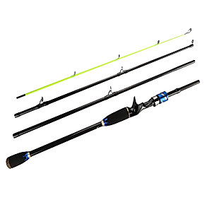 DAGEZI Best Baitcasting Rod for Saltwater 24 Ton Carbon Fiber Medium Heavy 6ft 7ft 8ft Casting Rod 4 Piece Fishing Rod Comfortable to Handle More Durable A Must Have