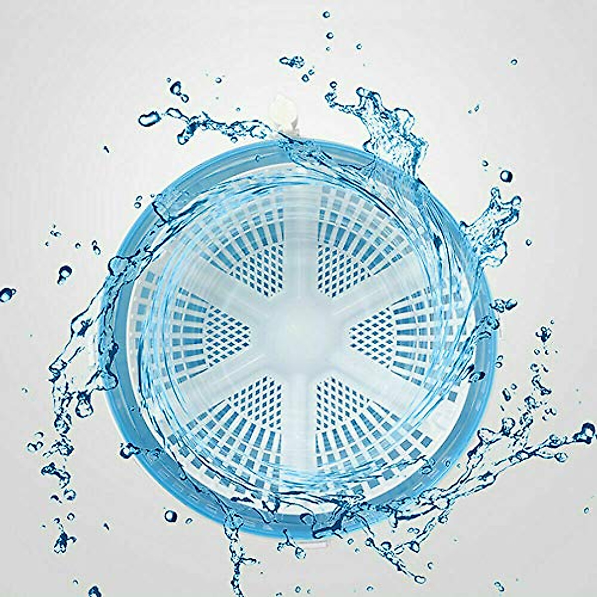 Portable Washing Machine Mini Laundry Washer Manual Traveling Outdoor Washing Machine Dryer for Wash Clothes, Wash Vegetables and Dehydrate