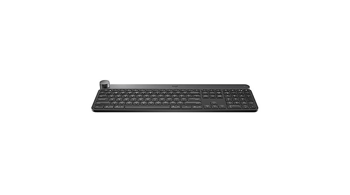 Logitech Craft Wireless Keyboard with Creative Dial & Backlit Keys