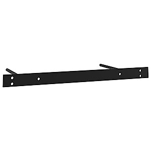 YAFF Floating Shelf with Drawer Black Floating Wall Shelf Living Room Decor Wall Shelf for Bedroom, Living Room, Office Decor 31.5"x9.8"x3.1" MDF