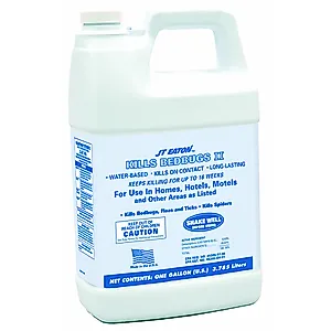 JT Eaton 207-W1GP Kills Bedbugs II Water Based Bedbug Spray with Sprayer Attachment, 1-Gallon Professional Label