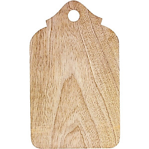 Wooden Small Chopping Board – Wood Cutting Board For Kitchen – Small Wooden Chopping Cutting Board For Cheese, Bread, Vegetable, and Fruits 9 X 5 Inch