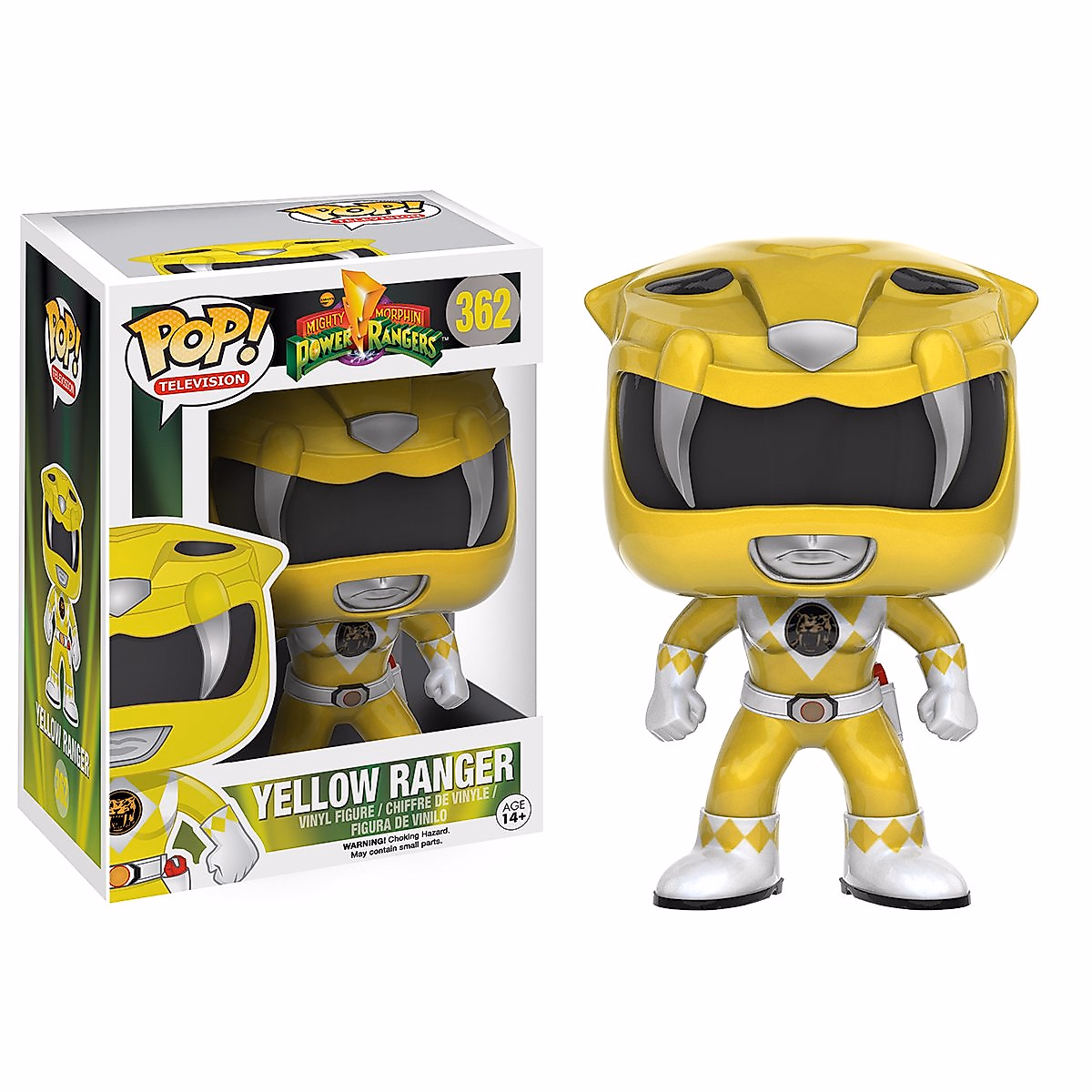 Funko POP TV: Power Rangers - Yellow Ranger Action Figure