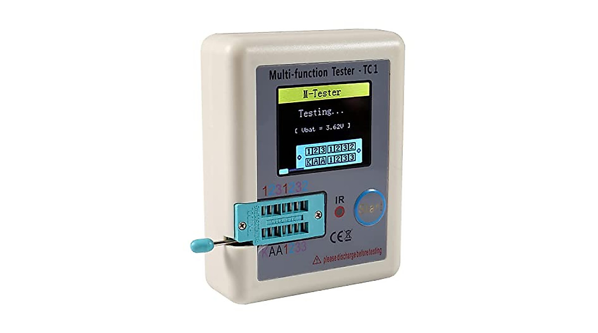MELIFE Transistor Meter LCR-TC1 Multi-Function Tester 1.8" Full Color ...