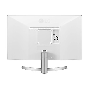 LG 27UL500-W 27-inch 4K UHD (3840 x 2160) UltraFine Computer Monitor, IPS, AMD FreeSync, HDR10, HDMI, DisplayPort, Black Stabilizer, White