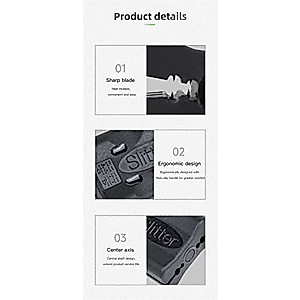 Two Pieces per Pack Mid Span Cable Slitter 4 Precision Slitting Grooves For Cable 1.5-3.3mm Alloy Forging Sharp Blade Easy Operation to Open Fiber Jackets and Loose Buffer Tubes