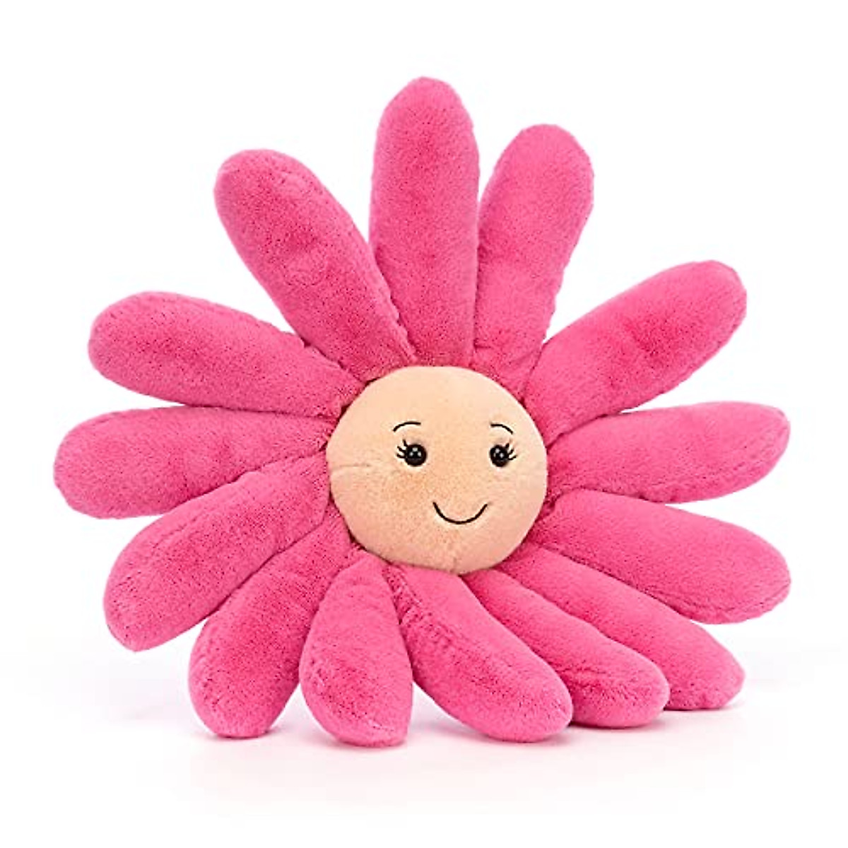 Jellycat Fleury Gerbera Flower Stuffed Animal, Medium 14 inches | Plant Plush Toy | Classic Children's Gift
