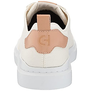 Cole Haan Men's Grandpro Rally Canvas Court Sneaker, Ivory/Natural, 9