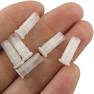 RLECS Reed Shoes Whistle 20PCS 18x8mm Pip Shoes BB Noise Maker Whistle Pet Toy Balls Replacement Squeakers