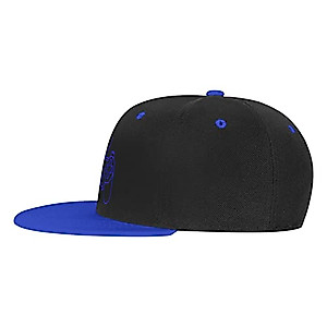 Adjustable Snapback Hat for Men Women, Game Consoles Controller Unisex Hip Hop Baseball Cap Trucker Dad Hats Blue