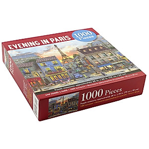 PETER PAUPER PRESS Evening in Paris 1000 Piece Jigsaw Puzzle