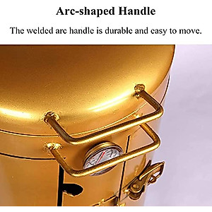 NEWCES Safety Certification Vertical Barbecue Grills Charcoal BBQ Grill Adjustable Firepower Barbeque Grill & Smoker for Garden Camping Outdoor Cooking & Grilling