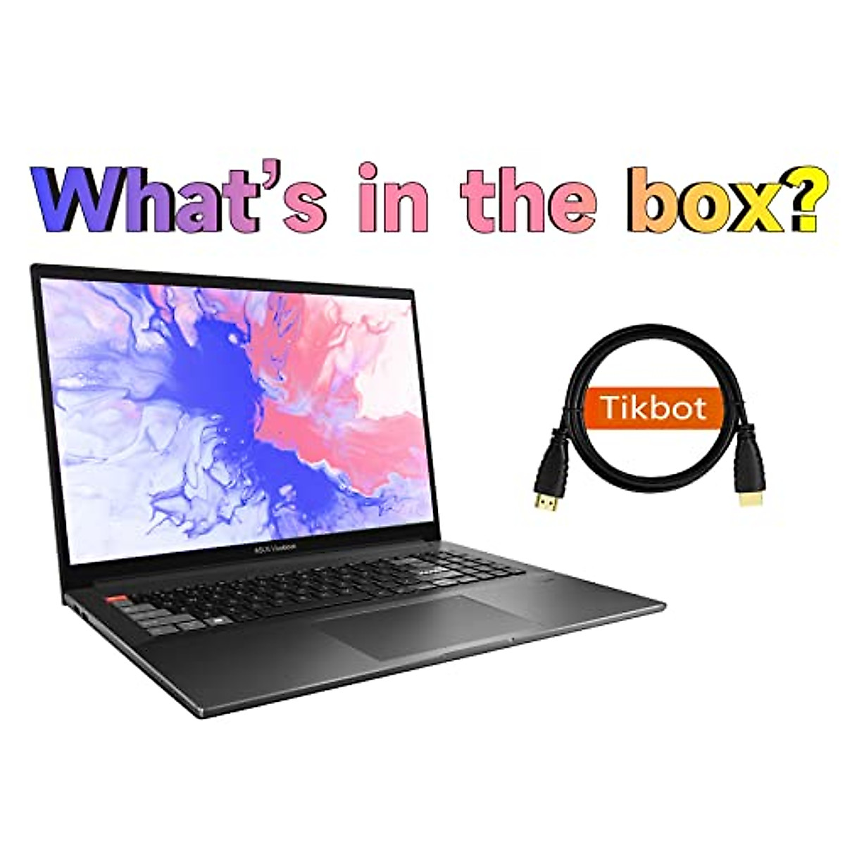 ASUS VivoBook Pro 16X 16 OLED 4K UHD WQUXGA (3840 x 2400) Slim Laptop Core i7-11370H NVIDIA GeForce RTX 3050 Backlit KB 100% DCI-P3 Pantone Win11 Pro w/HDMI (16GB RAM | 2TB SSD)