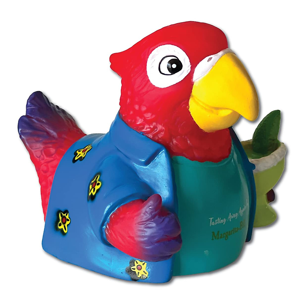 CelebriDucks - Tasting Away Again in Margarita-Bill - Floating Rubber Ducks - Collectible Bath Toy Gift for Kids & Adults of All Ages