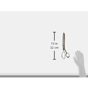 Szco Supplies 12" Professional Heavy-Duty Fabric Scissors For Tailoring With Mirror Finished Handle