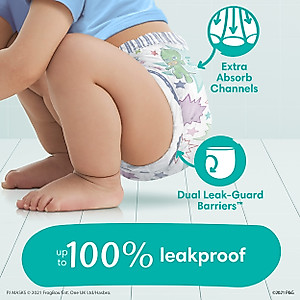 Pampers Easy Ups Boys & Girls Potty Training Pants - Size 4T-5T, 100 Count, Training Underwear (Packaging May Vary)