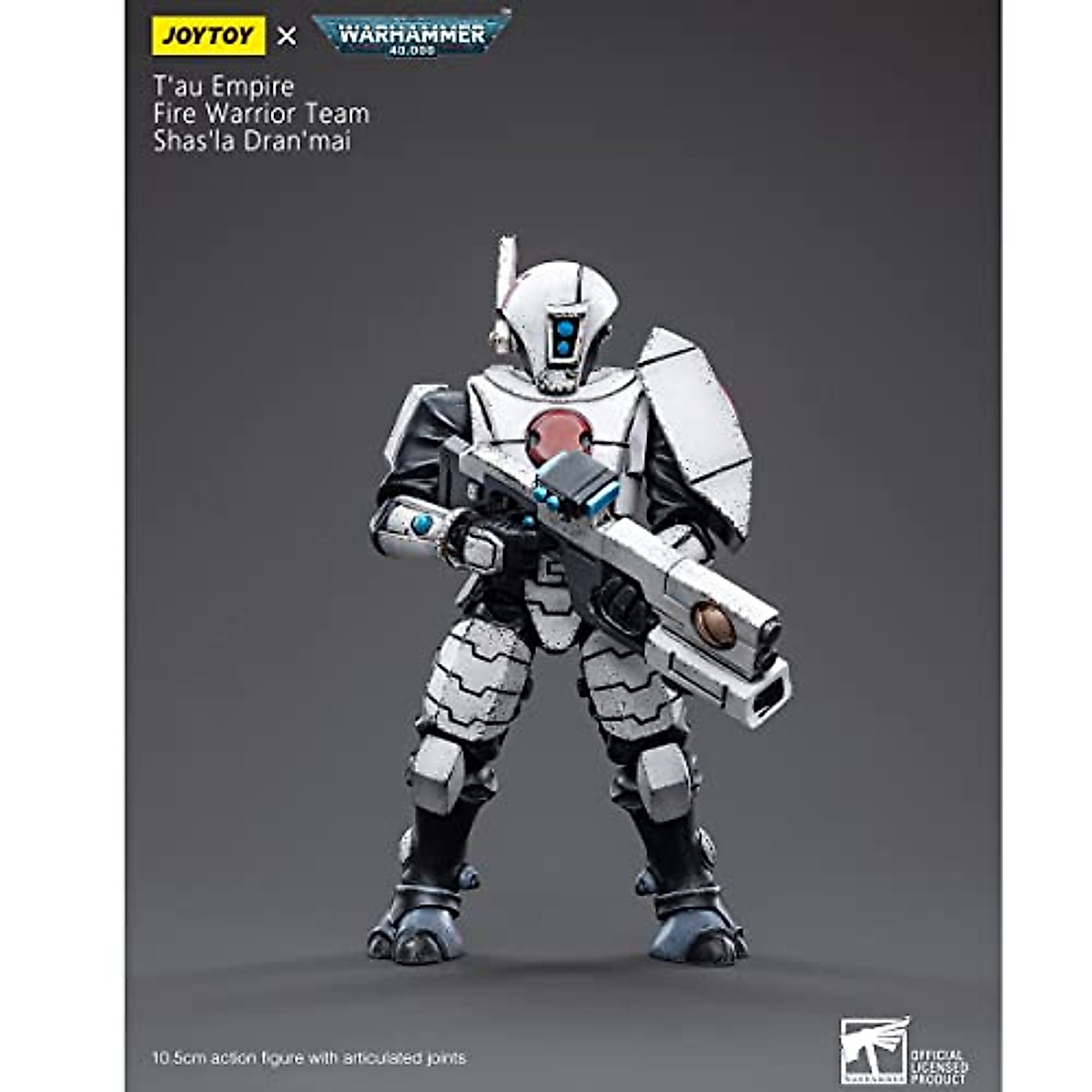 JOYTOY 1/18 Action Figures Warhammer 40k Mecha Joy Toy Model Toys T'au Empire Fire Warrior Team-D