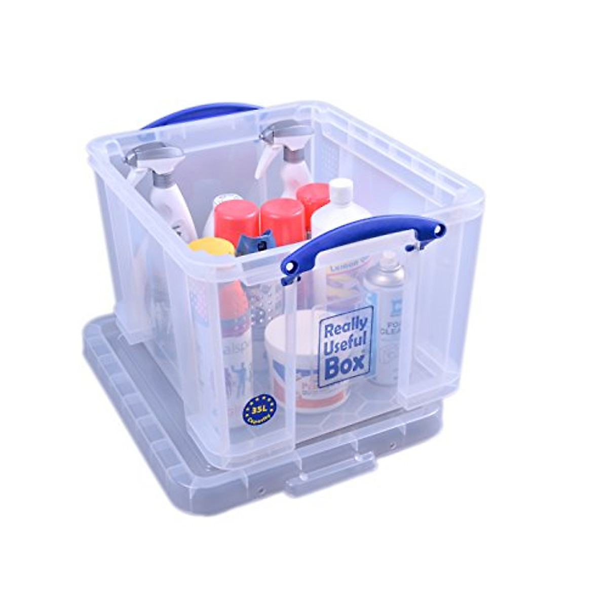 REALLY USEFUL EURO BOX CLEAR 35LT 35C
